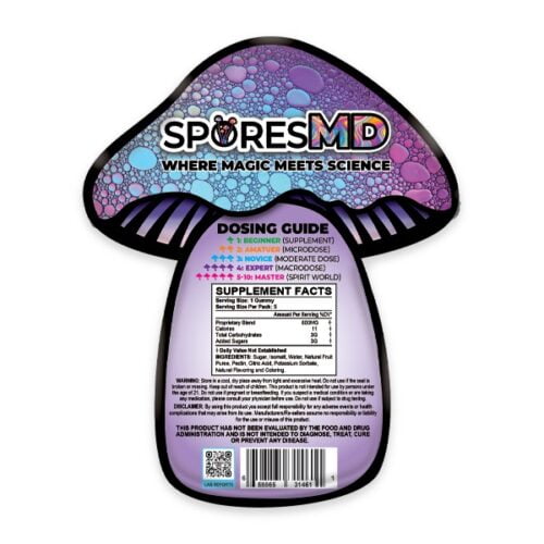 Trips Nootropics Gummies 5 Pieces | SporesMD