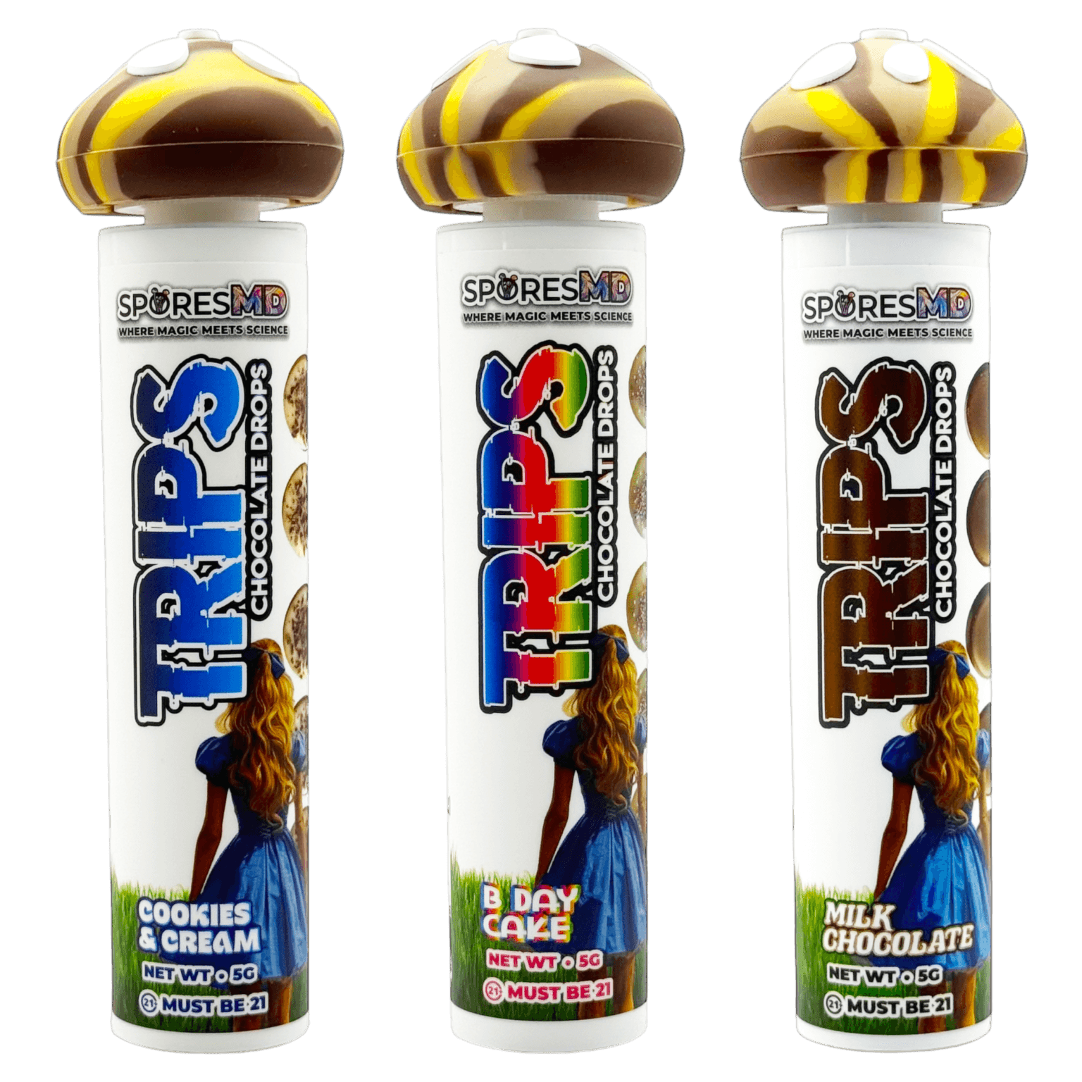 Premium Mushroom Spores (30+ Unique Strains Available) | SporesMD